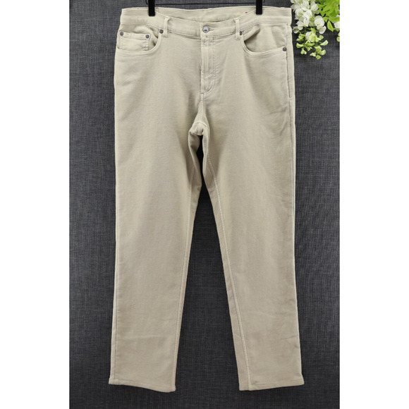 Faherty | Pants | Faherty Mens Stretch Terry 5 Pocket Jeans Pants ...